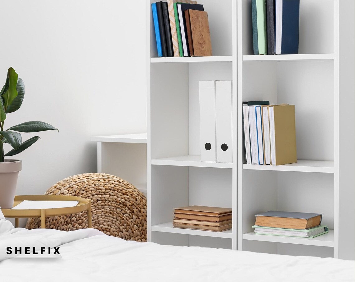 WHITE Melamine Shelf - Custom Order Shelf - 3/4'' Thicknes - Customized ...