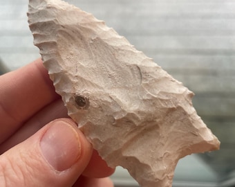Arrowhead Point - Stone Arrowhead - Flintknapped Arrowhead - Homemade ...