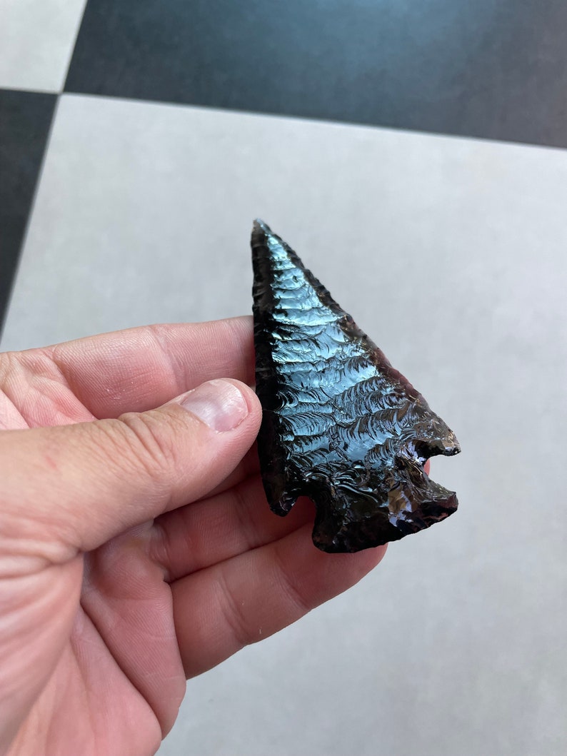 Translucent Obsidian Hopewell Point - Etsy