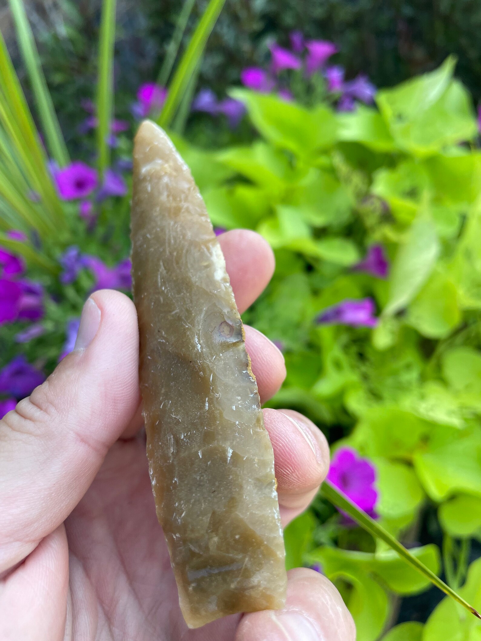 Arrowhead Point - Stone Arrowhead - Flintknapped Arrowhead - Homemade ...