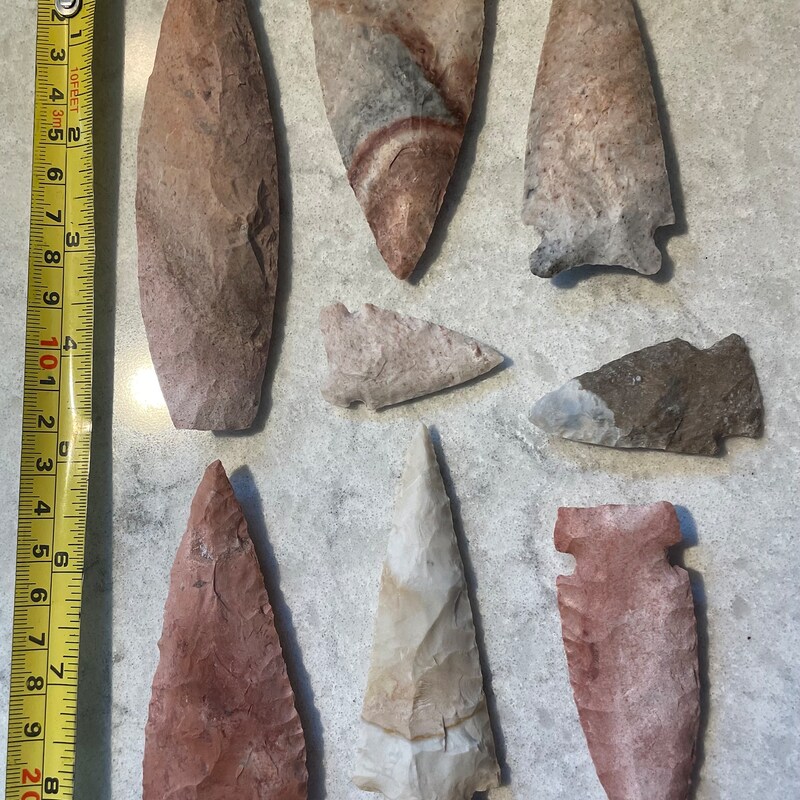 Stone Arrowheads - Etsy