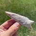 Arrowhead Point Dalton Serrated - Stone Arrowhead - Flintknapped ...