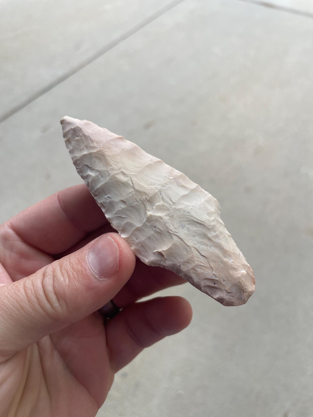 Arrowhead Point Stone Arrowhead Flintknapped Arrowhead Adena/dickson/waubesa Arrowhead Homemade ...