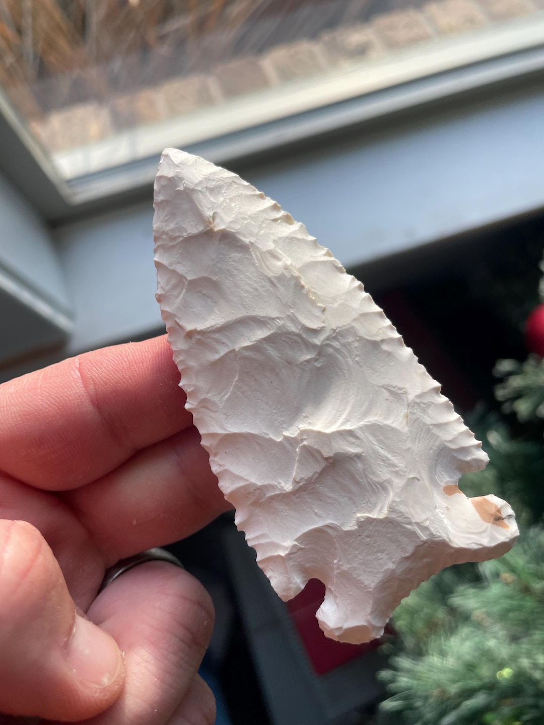 Arrowhead Point (hemphill) - Stone Arrowhead - Flintknapped Arrowhead ...