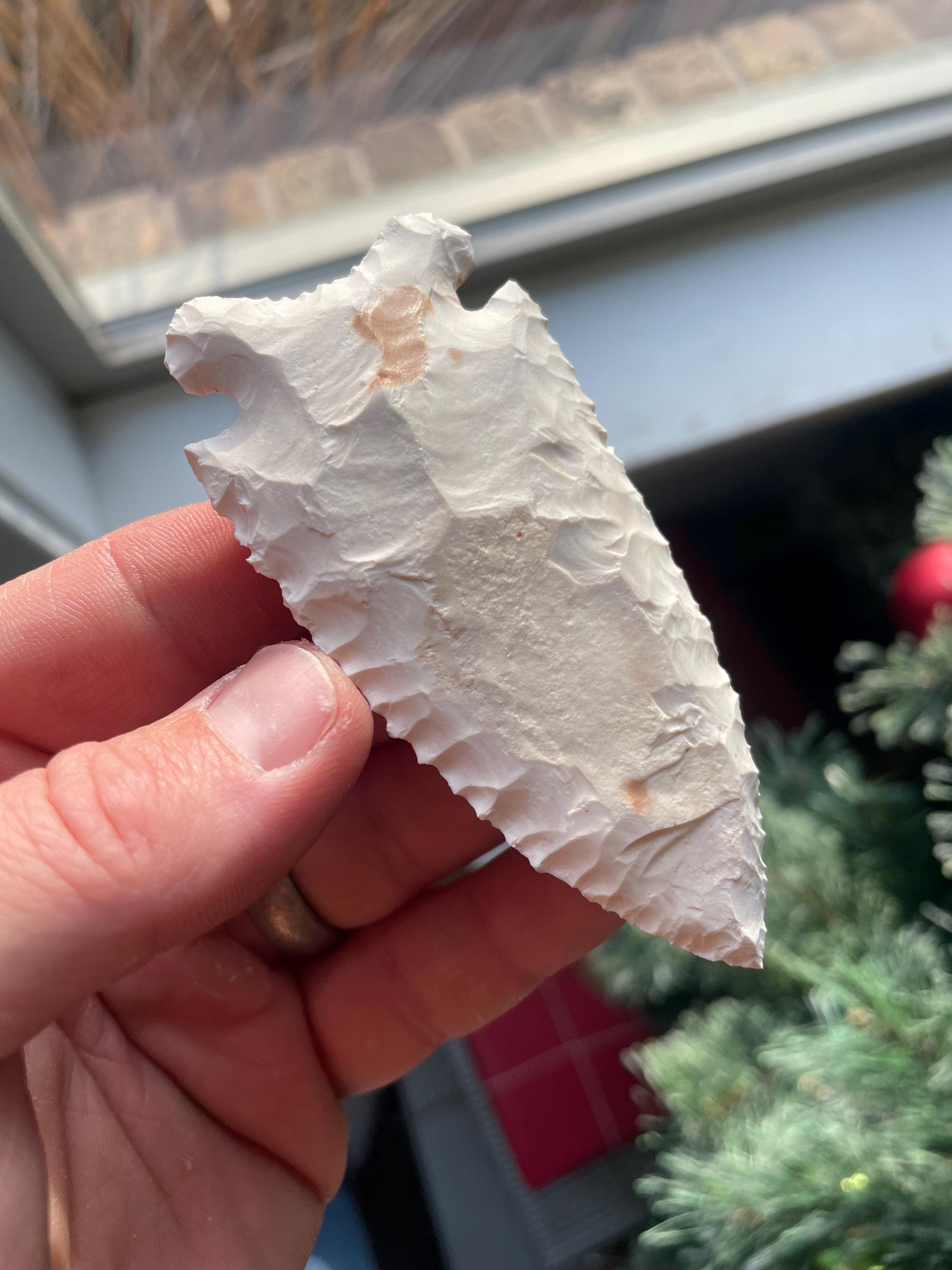 Arrowhead Point (hemphill) - Stone Arrowhead - Flintknapped Arrowhead ...