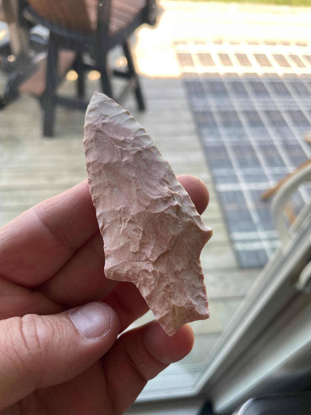 Arrowhead Point - Stone Arrowhead - Flintknapped Arrowhead - Homemade ...