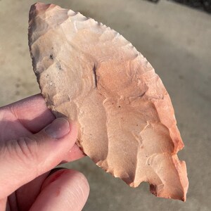 Arrowhead Point Stone Arrowhead Flintknapped Arrowhead Homemade Gift ...