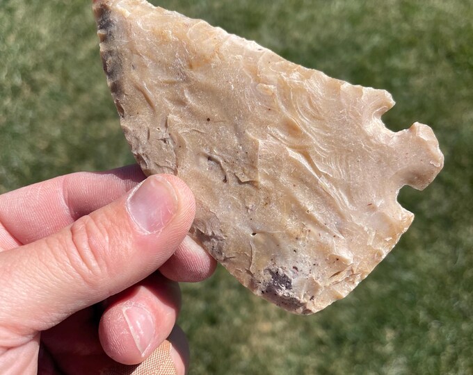 Arrowhead Point (corner-tang Knife) - Stone Arrowhead - Flintknapped ...