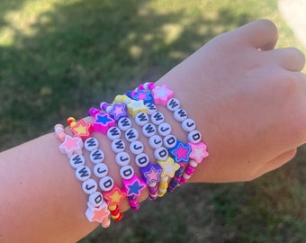 WWJD Bracelets Cute What Would Jesus Do Bracelets 90's Style Retro ...