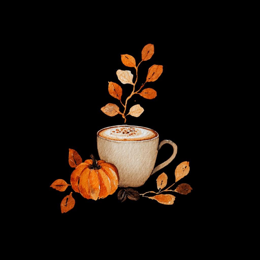 Cozy Autumn Got Fall Clip Art Set of 3 | Instant Download - Etsy