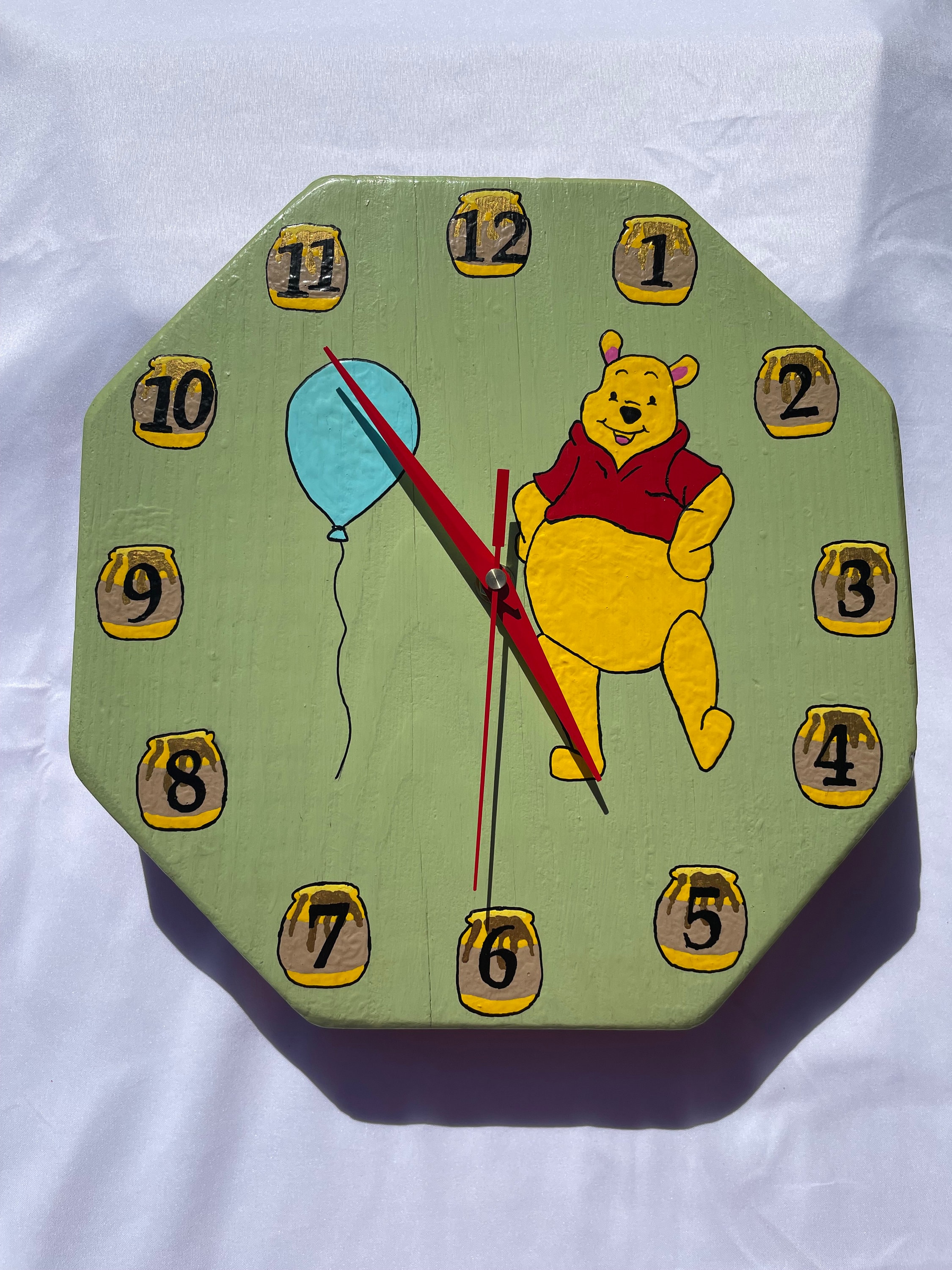 Winnie the Pooh Clock - Etsy