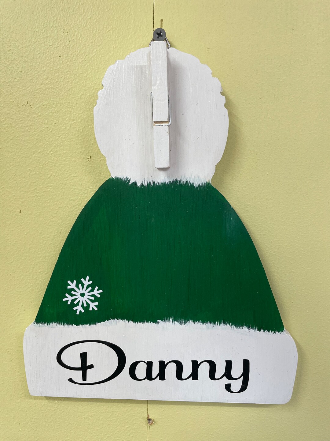 Winter Hat Shaped Hat Mittenglove Holder Wall Mounted Hat Glove or ...