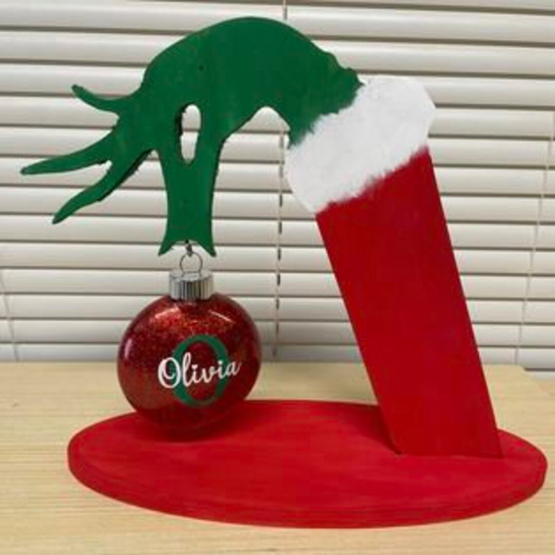 Handmade Wooden Christmas Ornament Holder: Unique Display Gift - Etsy