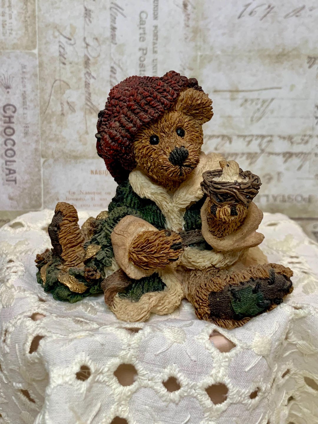 Boyds Bears Elgin Elf Bearstone Figurine: Retired Resin Collectible - Etsy
