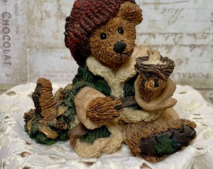 Boyds Bears Elgin Elf Bearstone Figurine: Retired Resin Collectible - Etsy