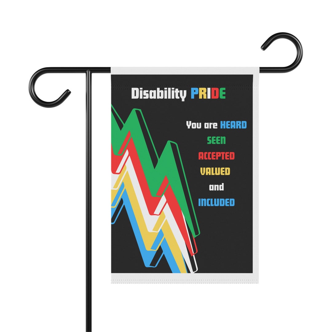 Disability Pride Garden & House Banner - Etsy