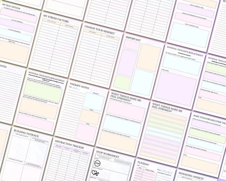 Therapy Journal (digital & Printable) - Etsy