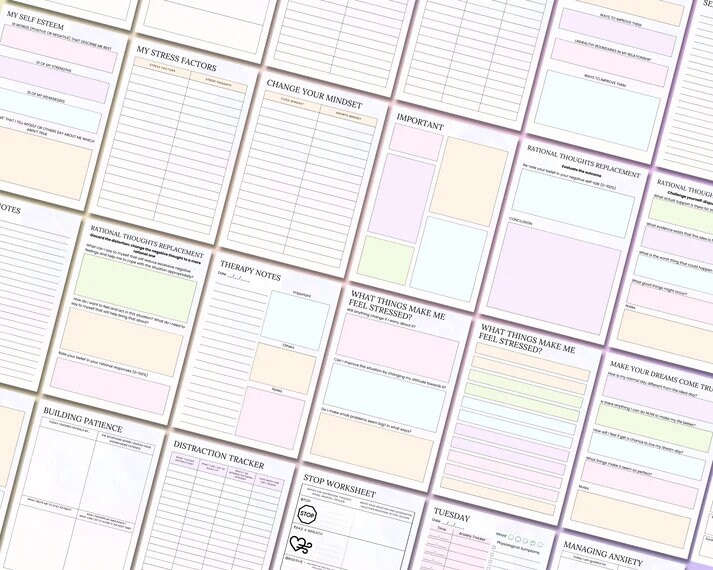 Therapy Journal digital & Printable - Etsy