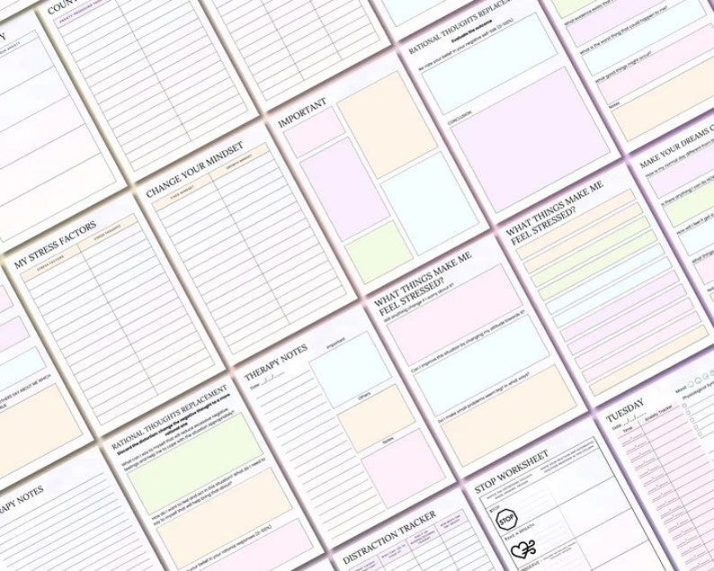 Therapy Journal (digital & Printable) - Etsy