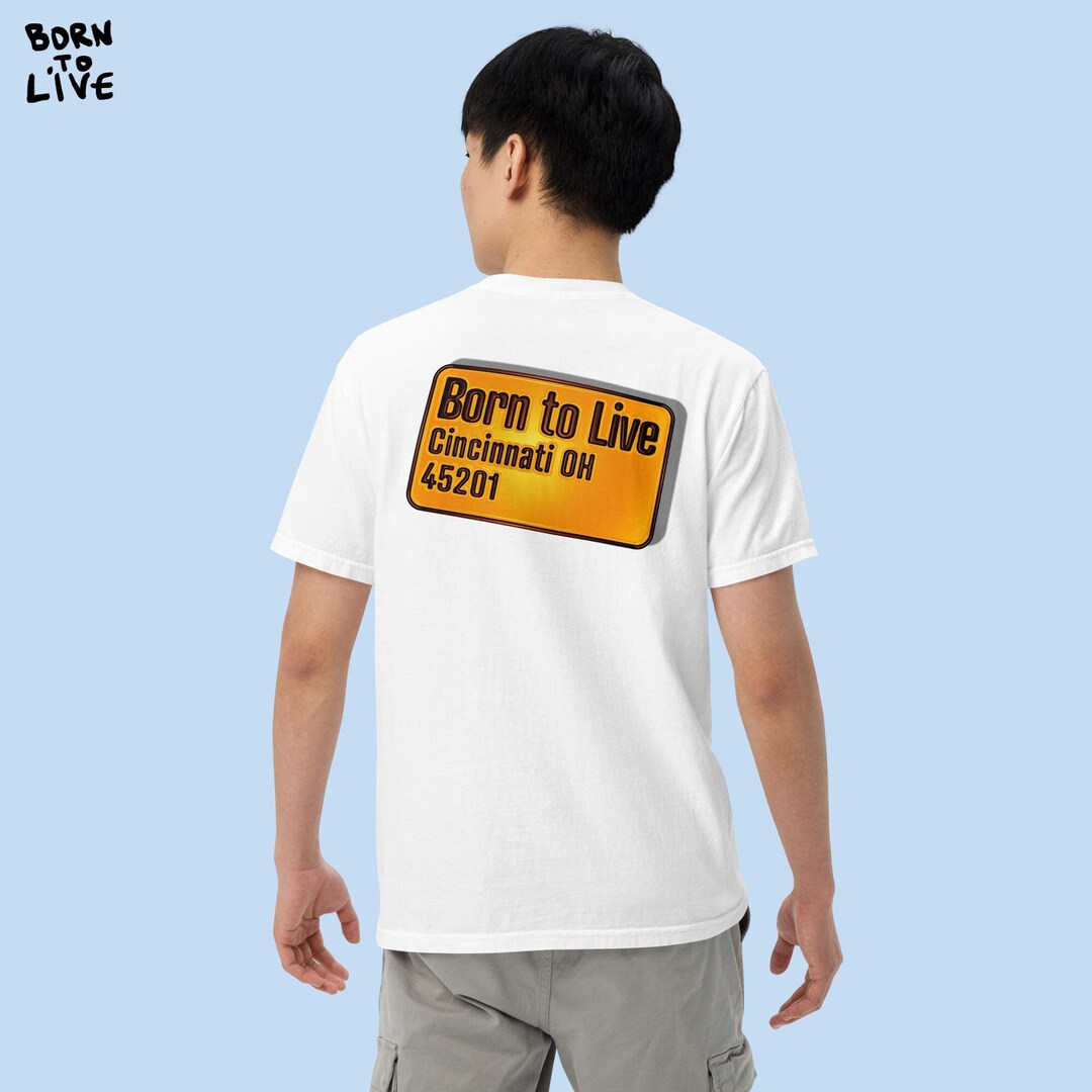 Born to Live Plate Tee - Etsy