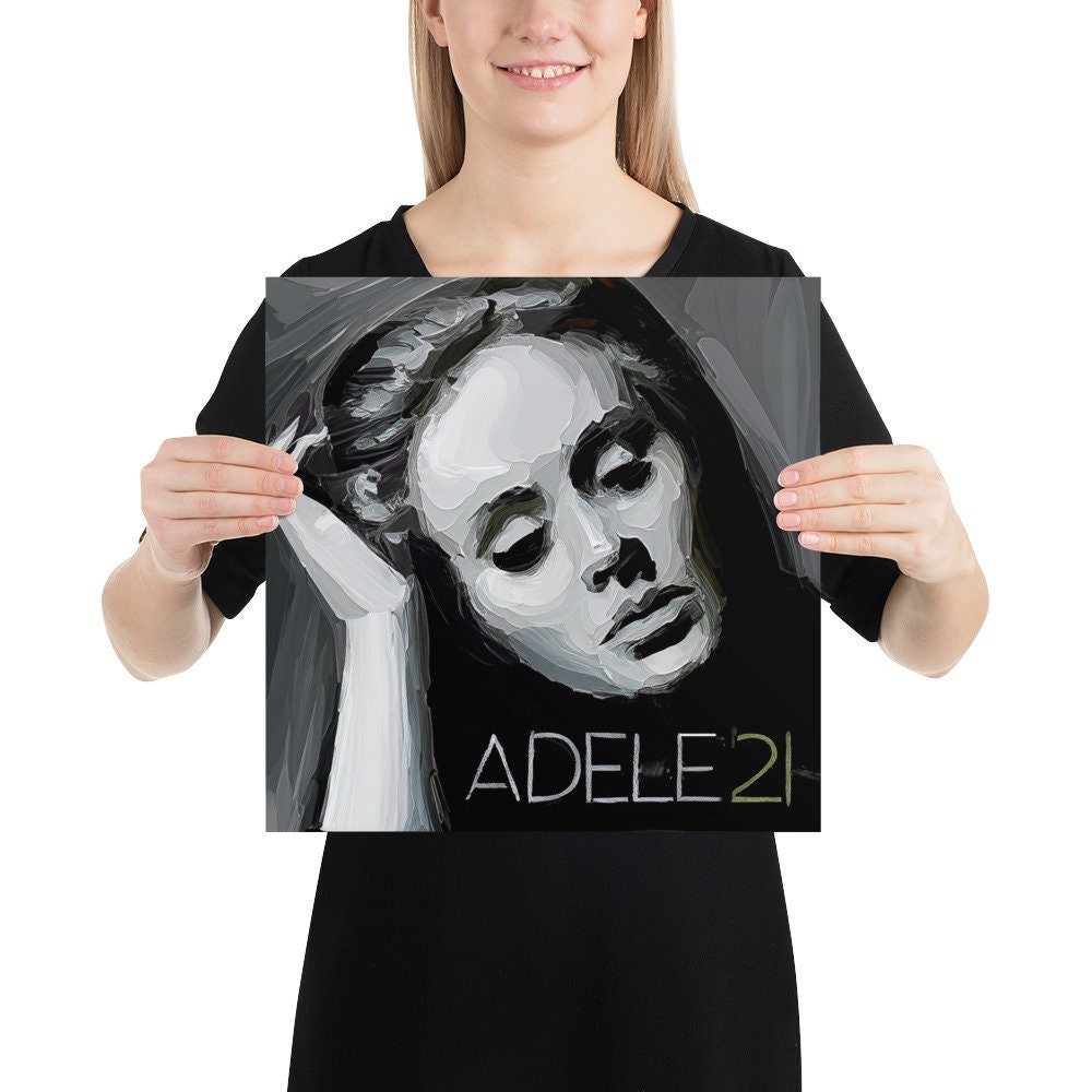 Adele 21 Album Cover Wall Art Music Artist Creative Wall Art Decorative ...