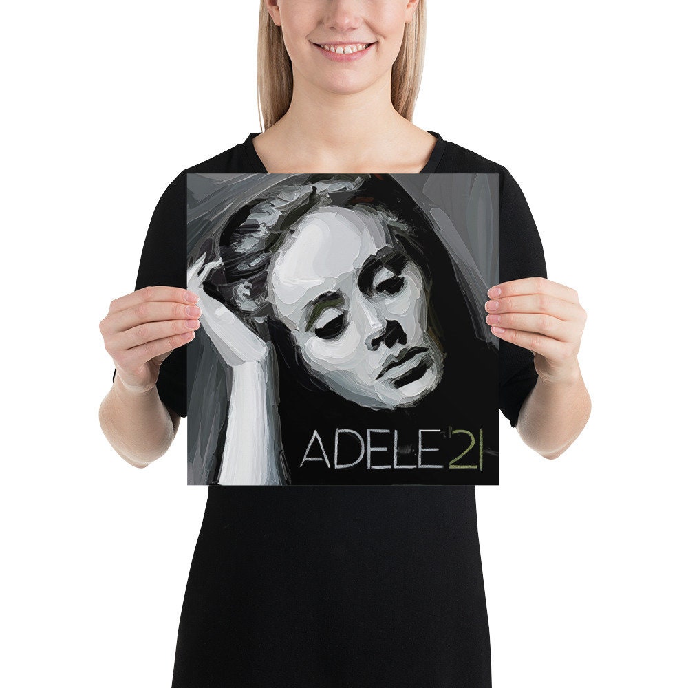 Adele 21 Album Cover Wall Art Music Artist Creative Wall Art Decorative ...