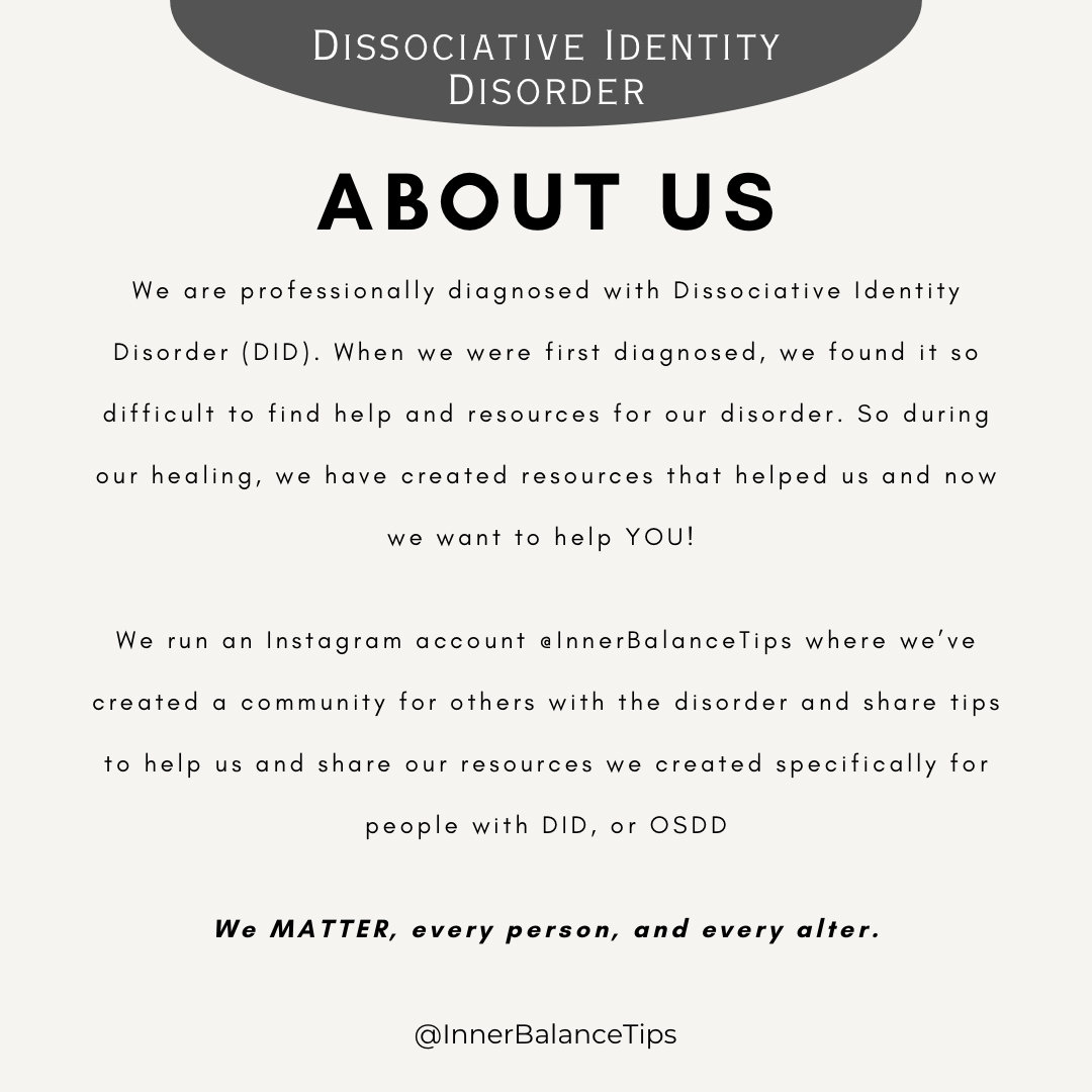 Purple Printable Alter Cheat Sheets for Dissociative Identity Disorder ...