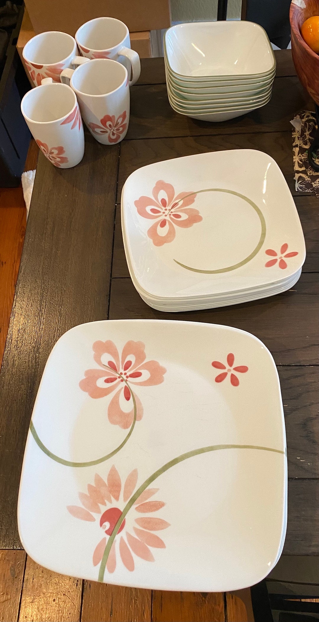 Pretty Pink Corelle: Vintage and Discontinued Corelle Plates, Bowls ...