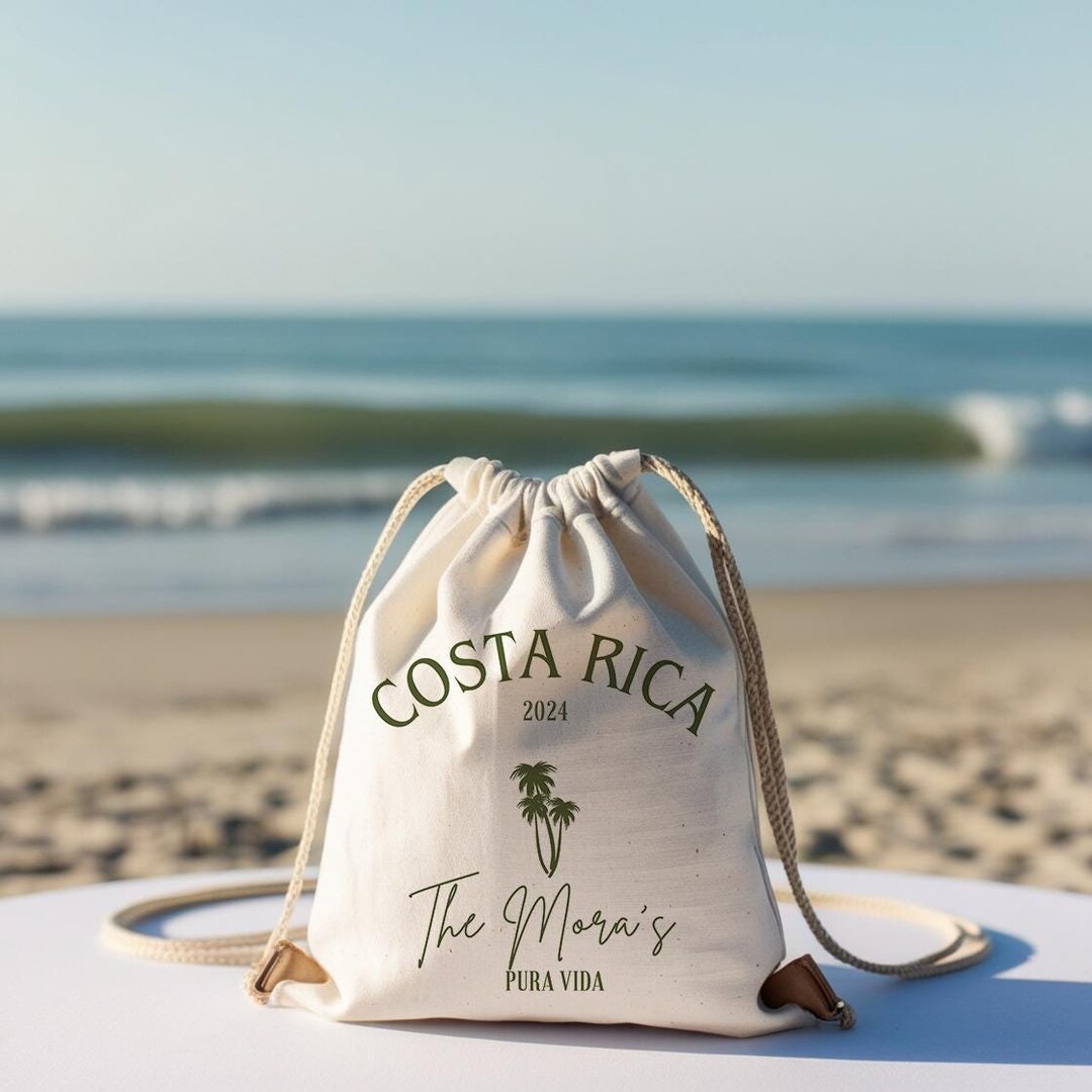 Costa Rica , Tropical Travel Bags, Custom Beach Bags, Destination ...