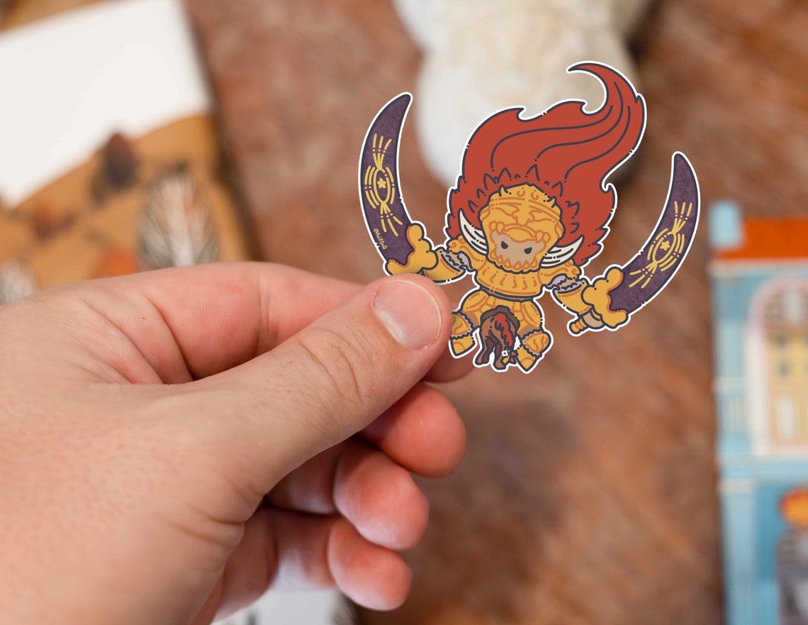 Elden Ring: Radahn redux Sticker - Etsy