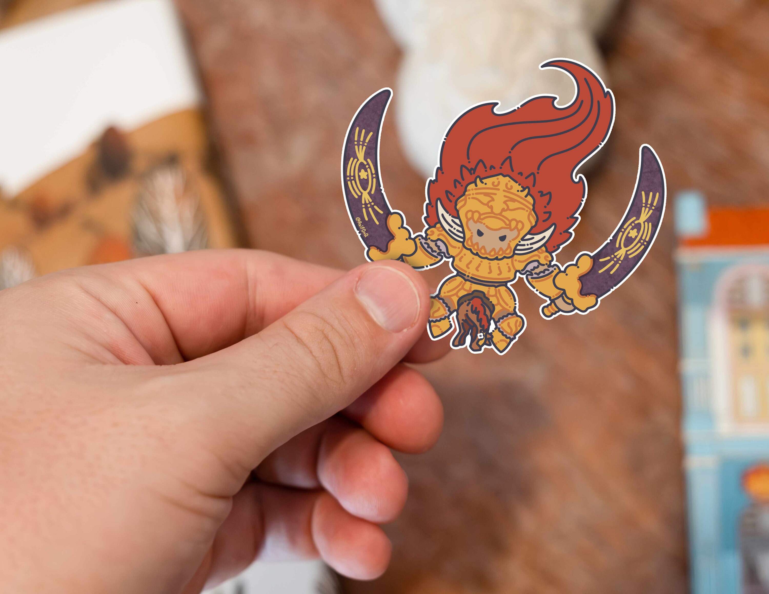 Elden Ring: Radahn redux Sticker - Etsy