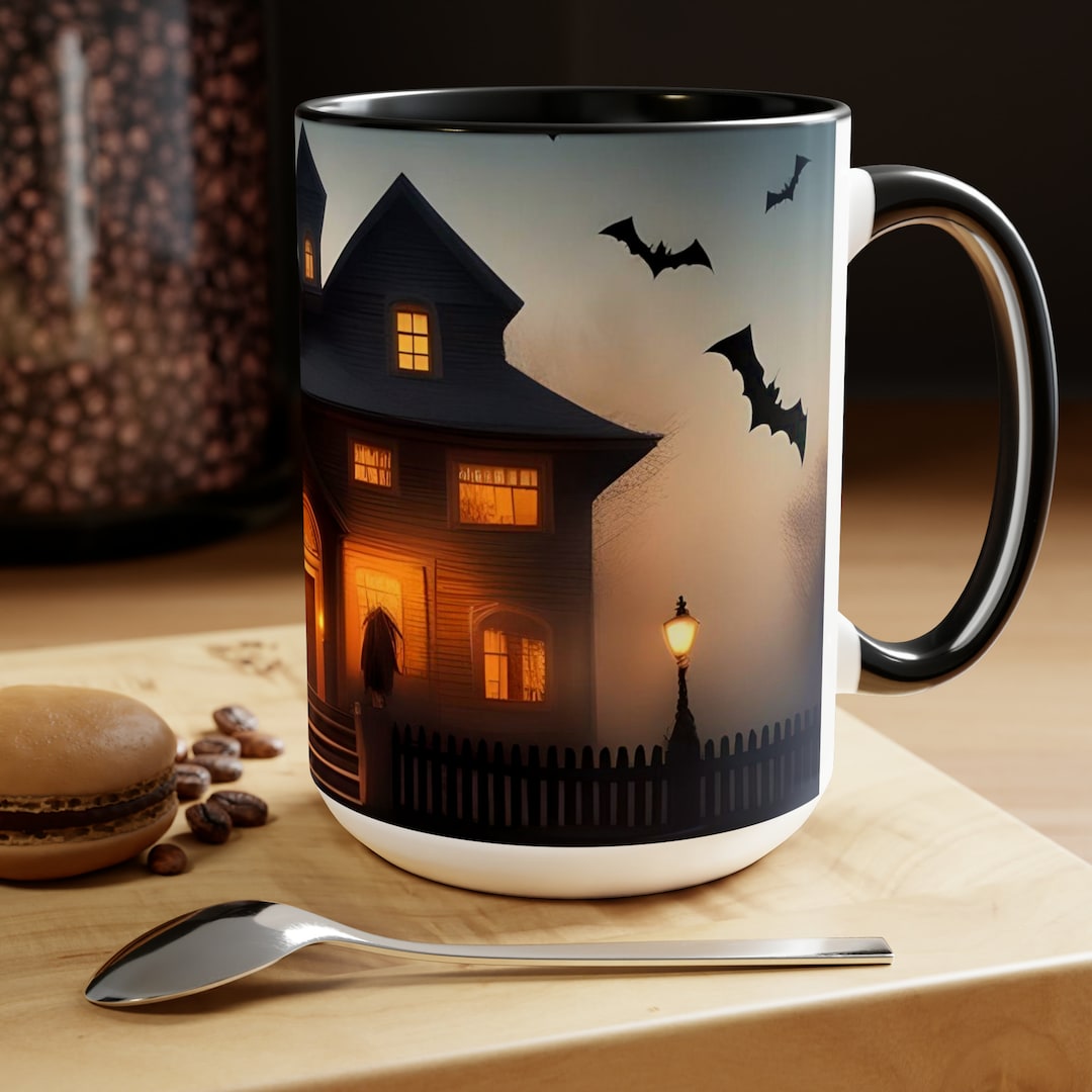 Halloween Coffee Mugs, 15oz, Halloween Mug, Custom Mugs, Personalized ...