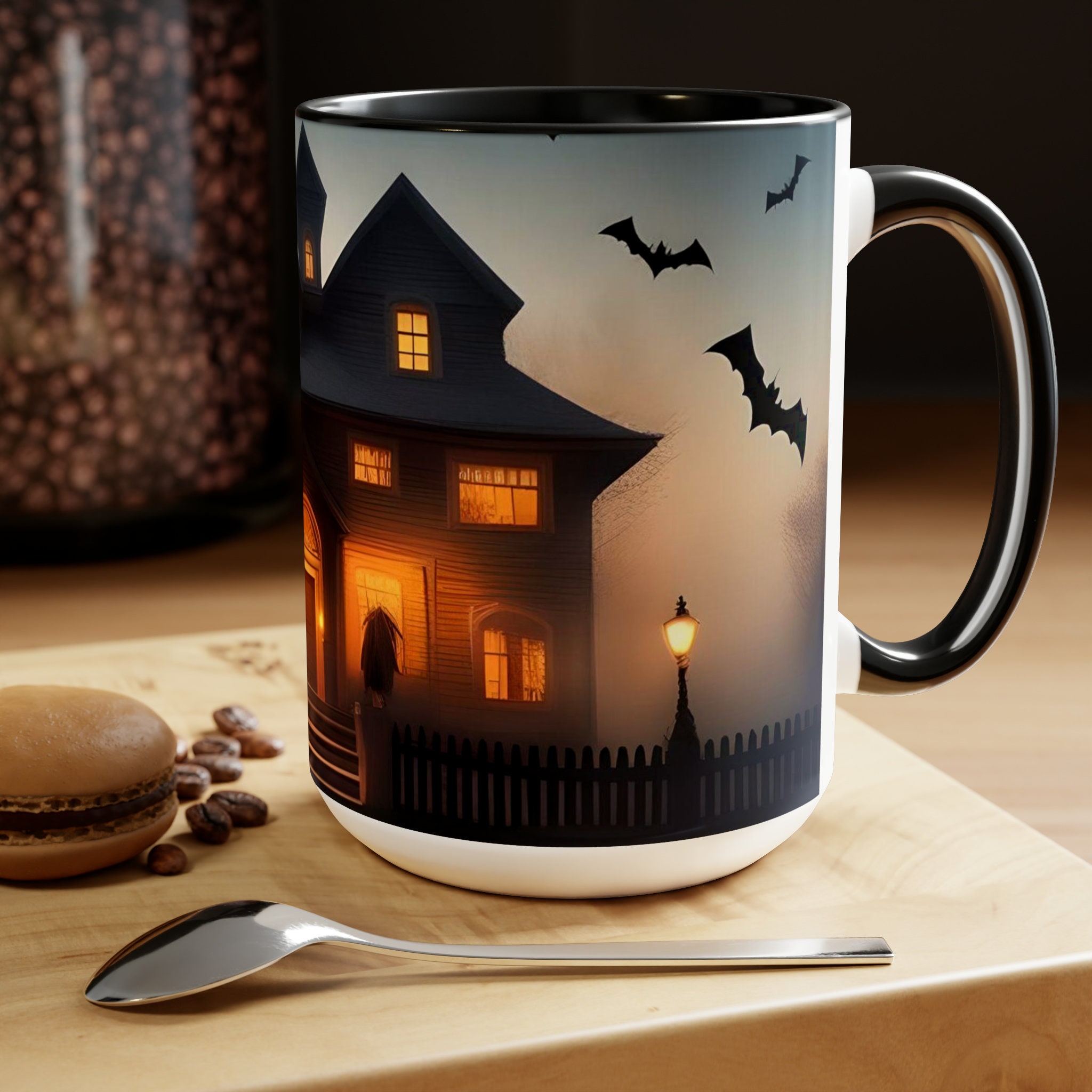 Halloween Coffee Mugs, 15oz, Halloween Mug, Custom Mugs, Personalized ...