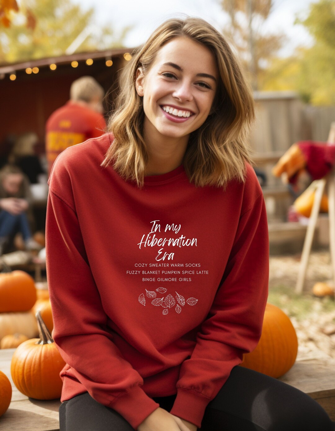 Get Comfy and Cute: Hibernation Era Women Sweatshirt for Snuggling and ...