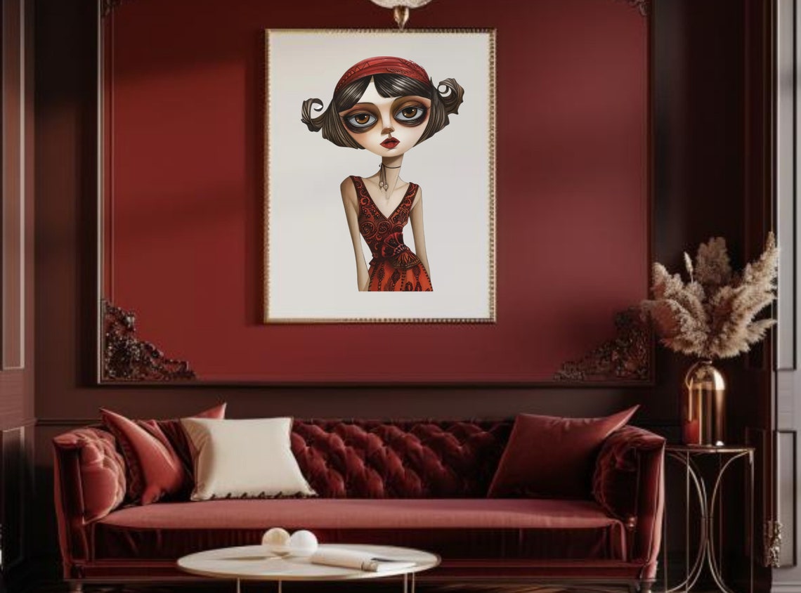 Flapper Girl Png, Flapper Girl Clipart, Vintage Lady Portrait Clipart ...