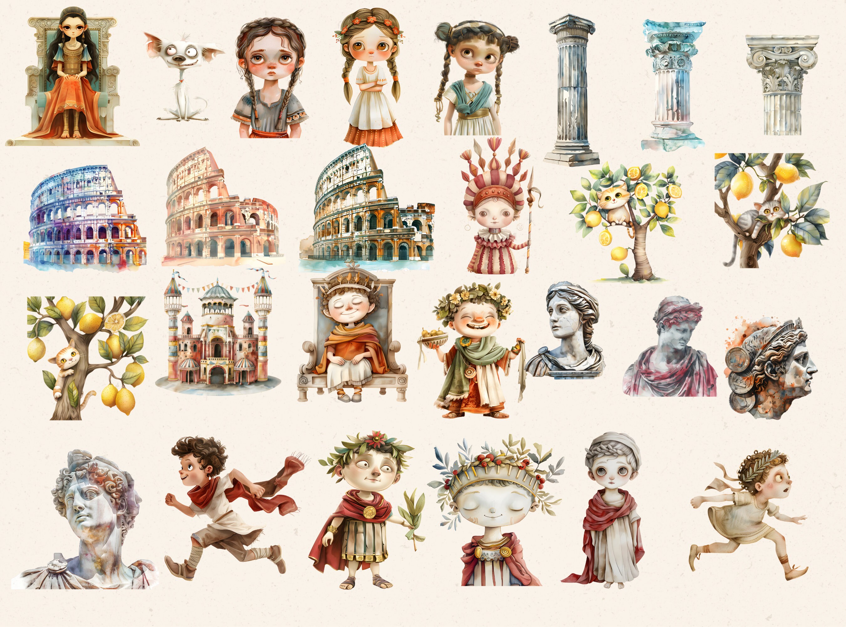Roman Empire Clipart, Roman Empire Png, Ancient Rome Clipart, Roman ...