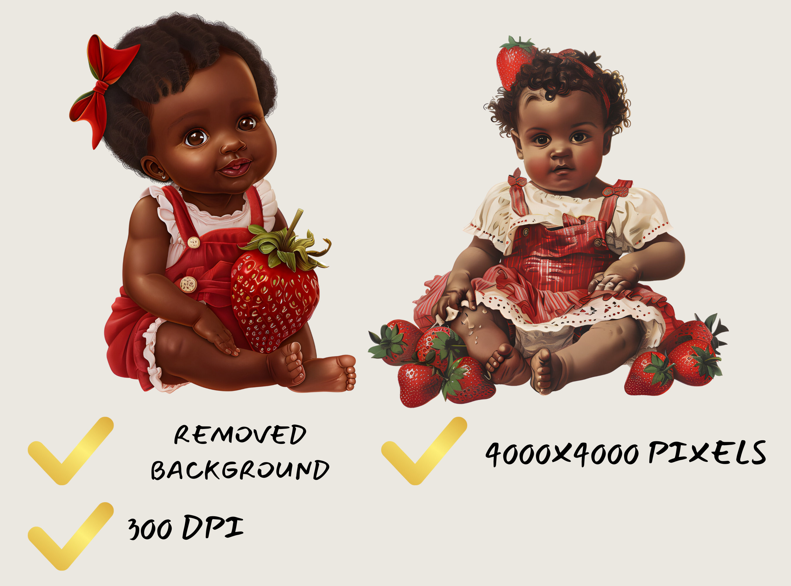 Strawberry Baby Girl Clipart, Strawberry Girl, Victorian Little Girl ...