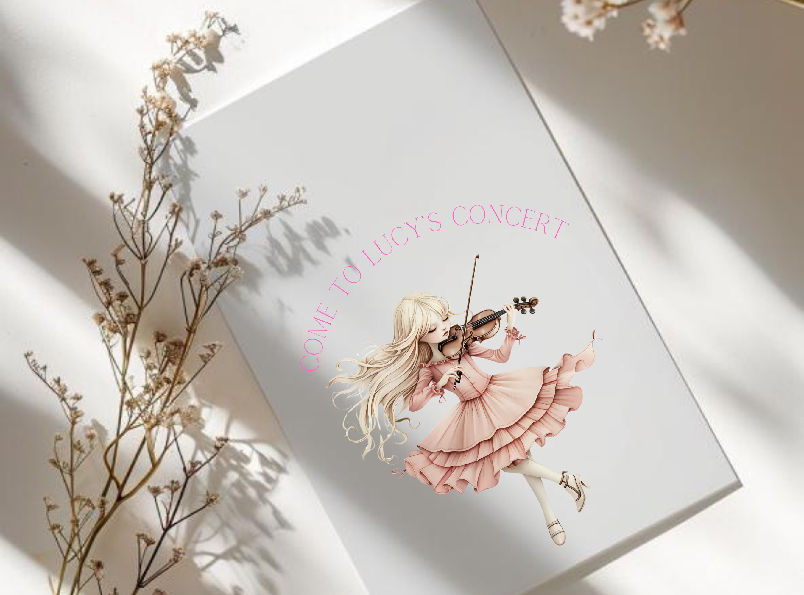 Fiddle Png, Musician Clipart, Pink Girl Playing the Violin, Violin Girl ...