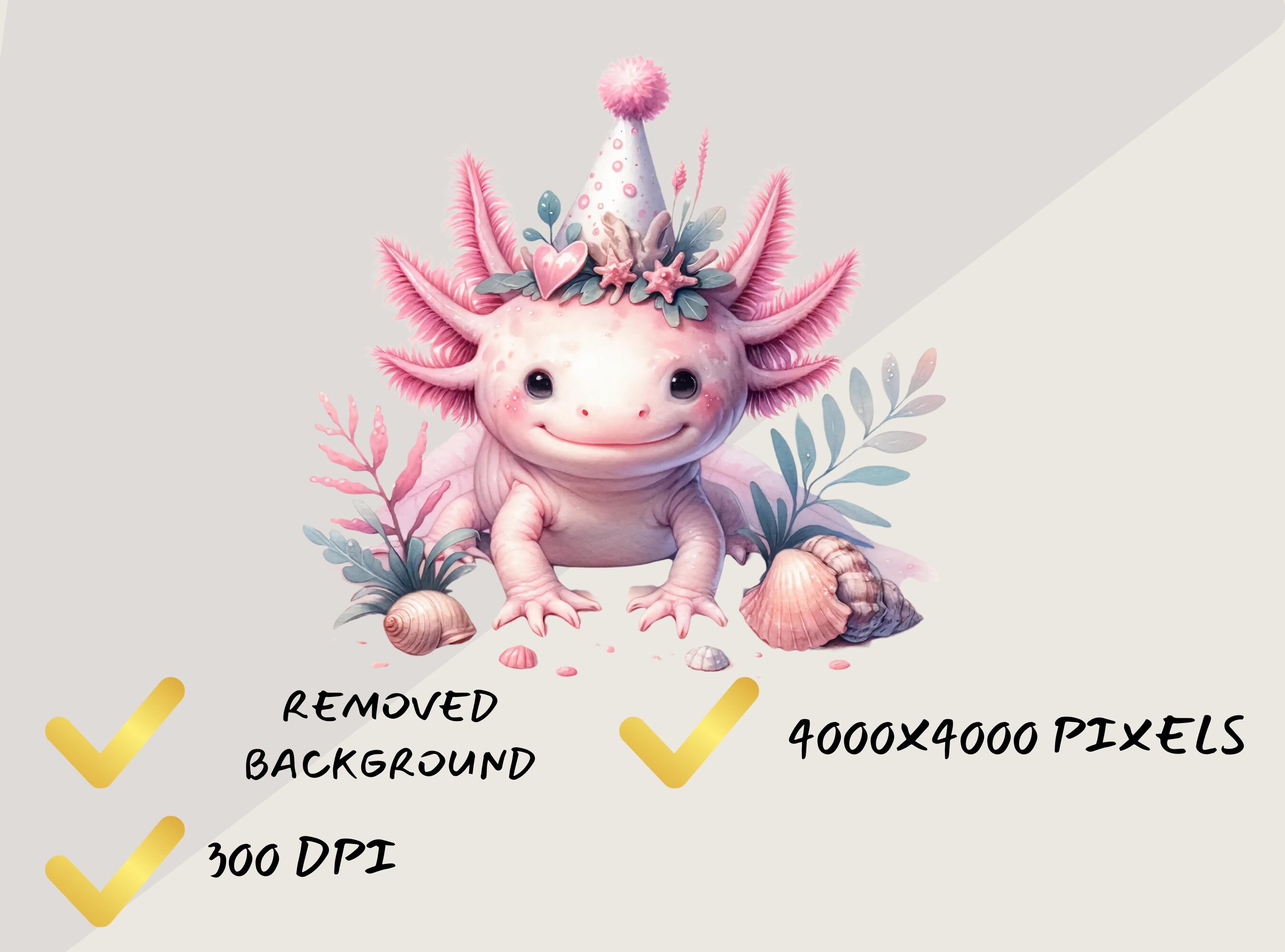 Axolotl Birthday Png, Axolotl Shirt Png, Cute Axolotl Png, Pink Axolotl ...