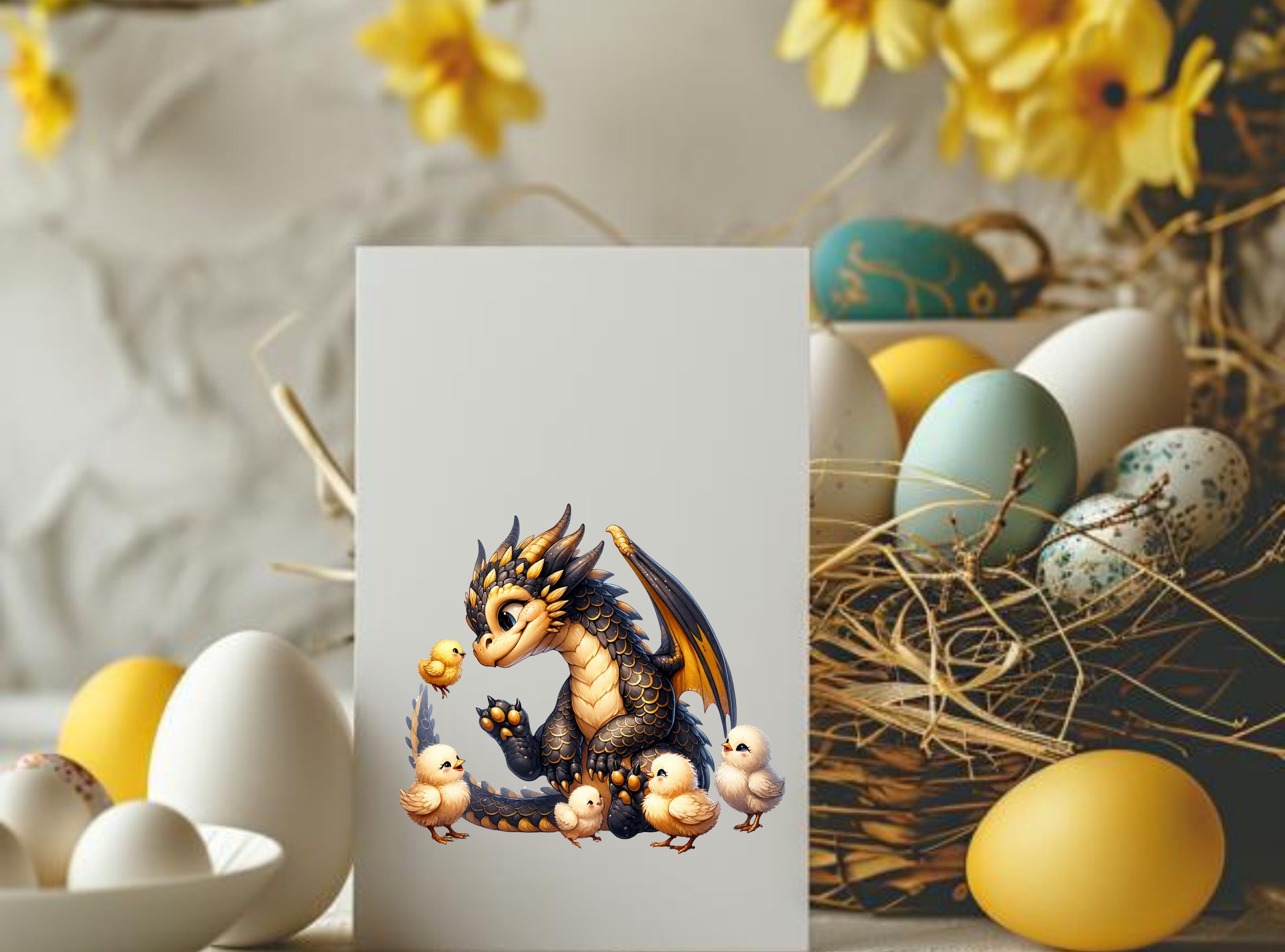 Dragon Egg Clipart, Dragon Clipart for T-shirts, Easter Characters ...