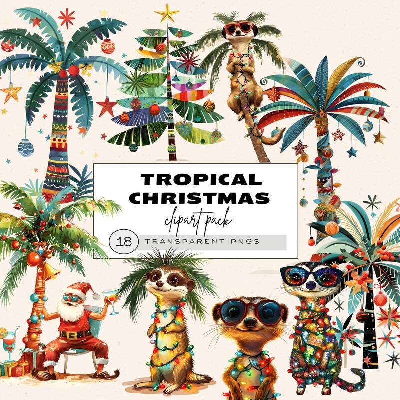 Tropical Christmas - Etsy