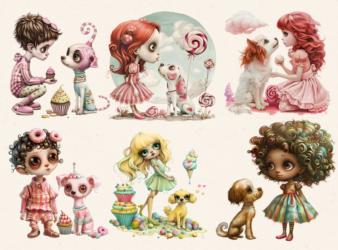 Candyland Clipart, Candyland Birthday Png, Candyland Clipart Png ...
