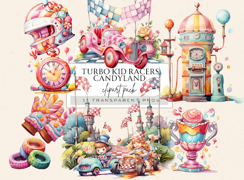 Retro Race Car Png, Race Car Birthday Boy Png, Candyland Race Car ...