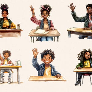 Clipart Bundle Teenager,teenage Girl Clipart,high School Teenagers at ...