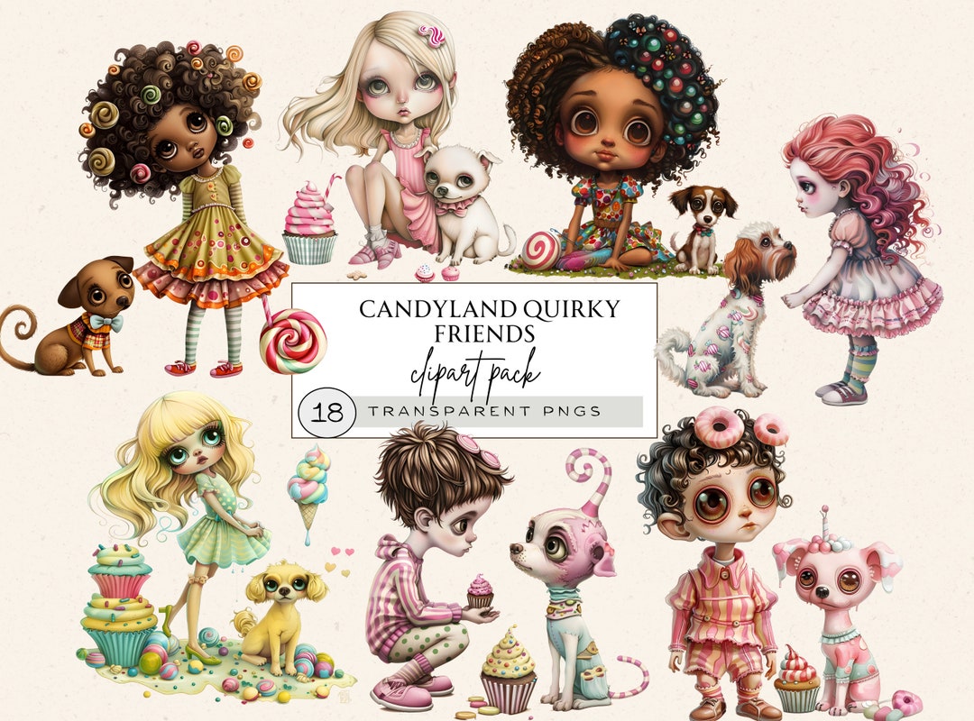Candyland Clipart, Candyland Birthday Png, Candyland Clipart Png ...