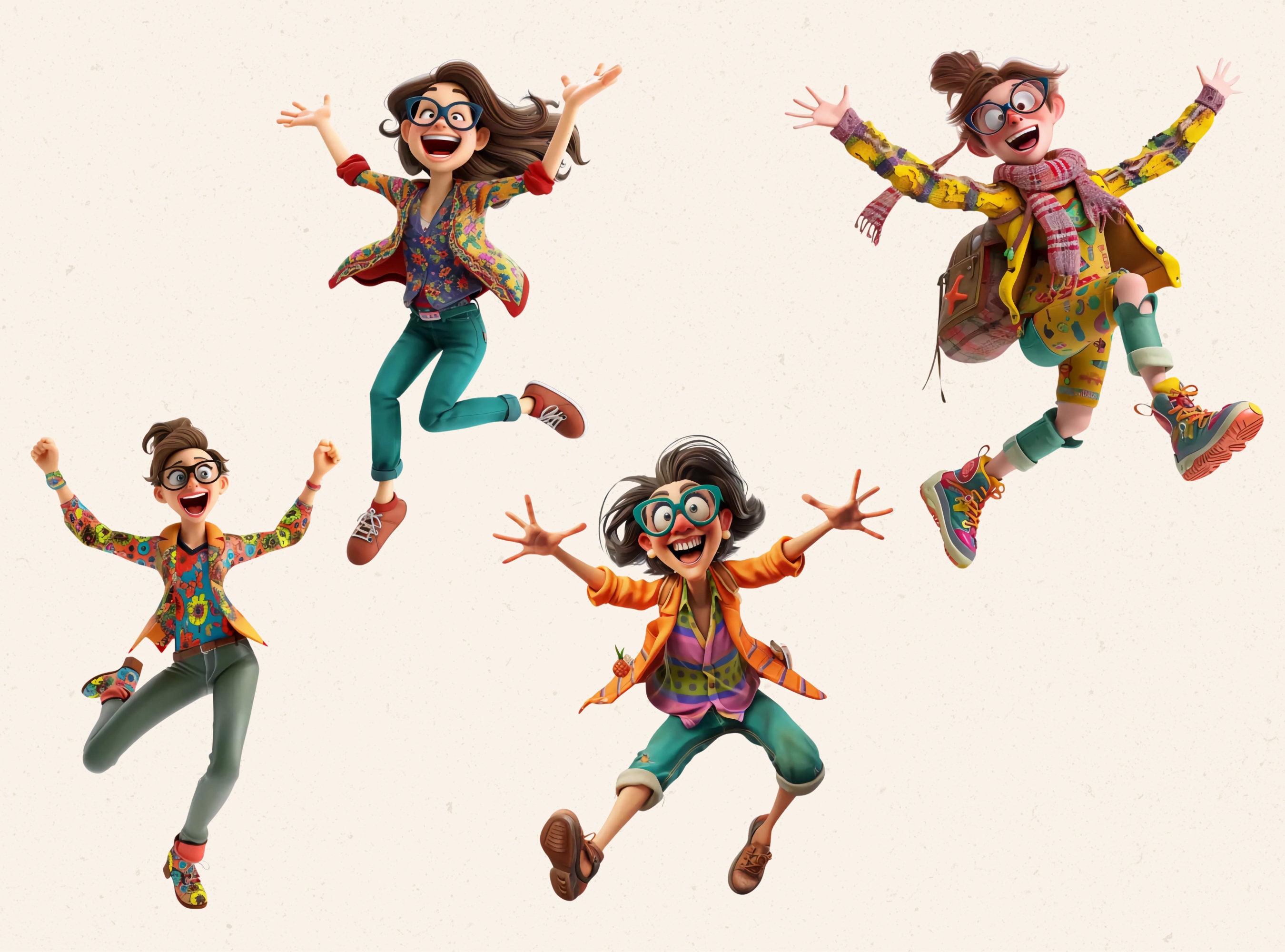 Clipart Whimsical Girl, Crazy Teacher Png, Crazy Teachers Clipart ...