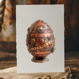 Steampunk Easter Eggs Clipart, Steampunk Egg Clipart, Egg Png, Steampunk Easter, Robot Egg ...