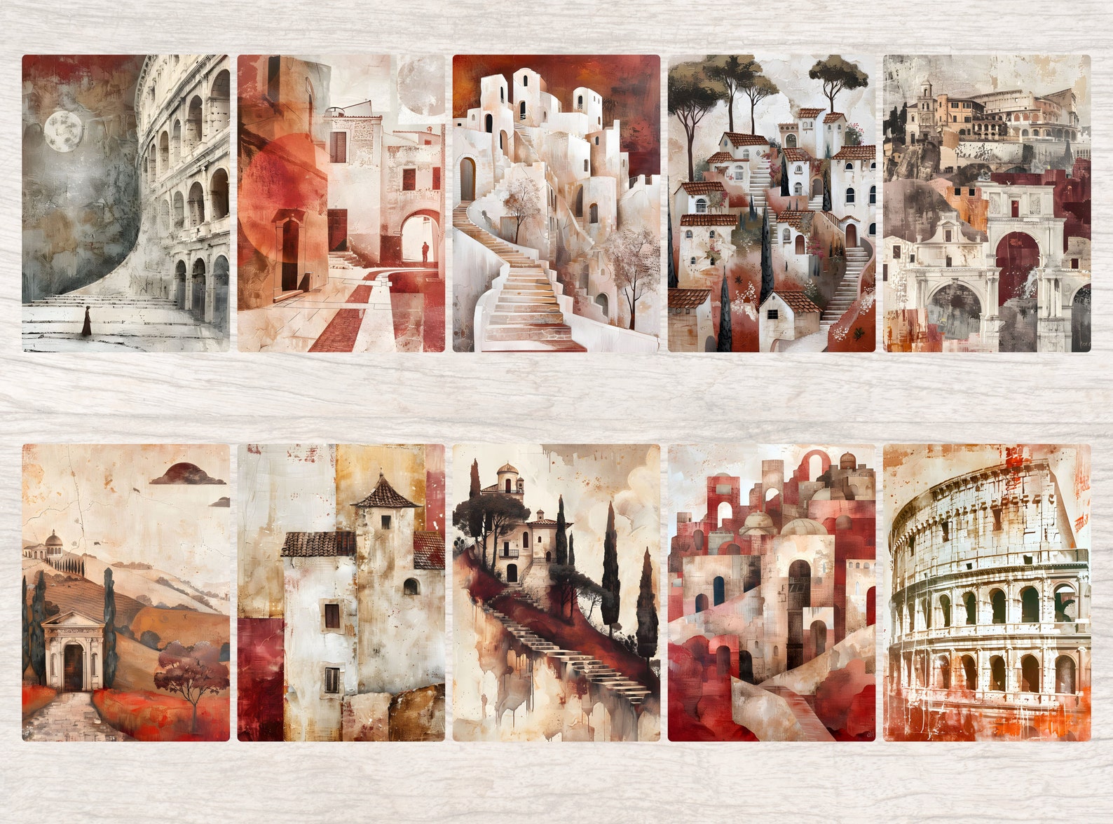 Roman Empire Junk Journal Pages, Digital Paper, Junk Journal Kit ...