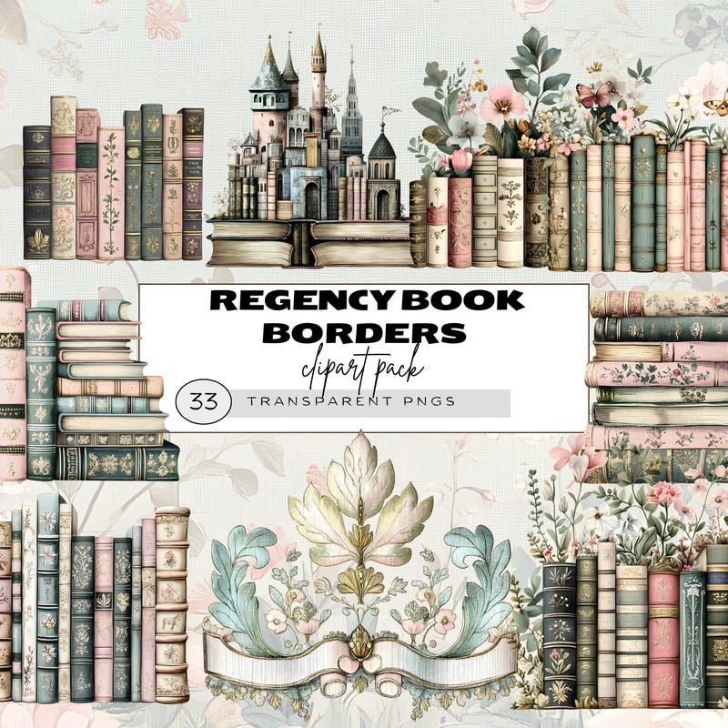 Book Borders - Etsy