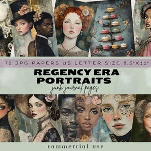 Regency Era Mega Bundle, Regency Era Junk Journal Pages, Regency Junk ...